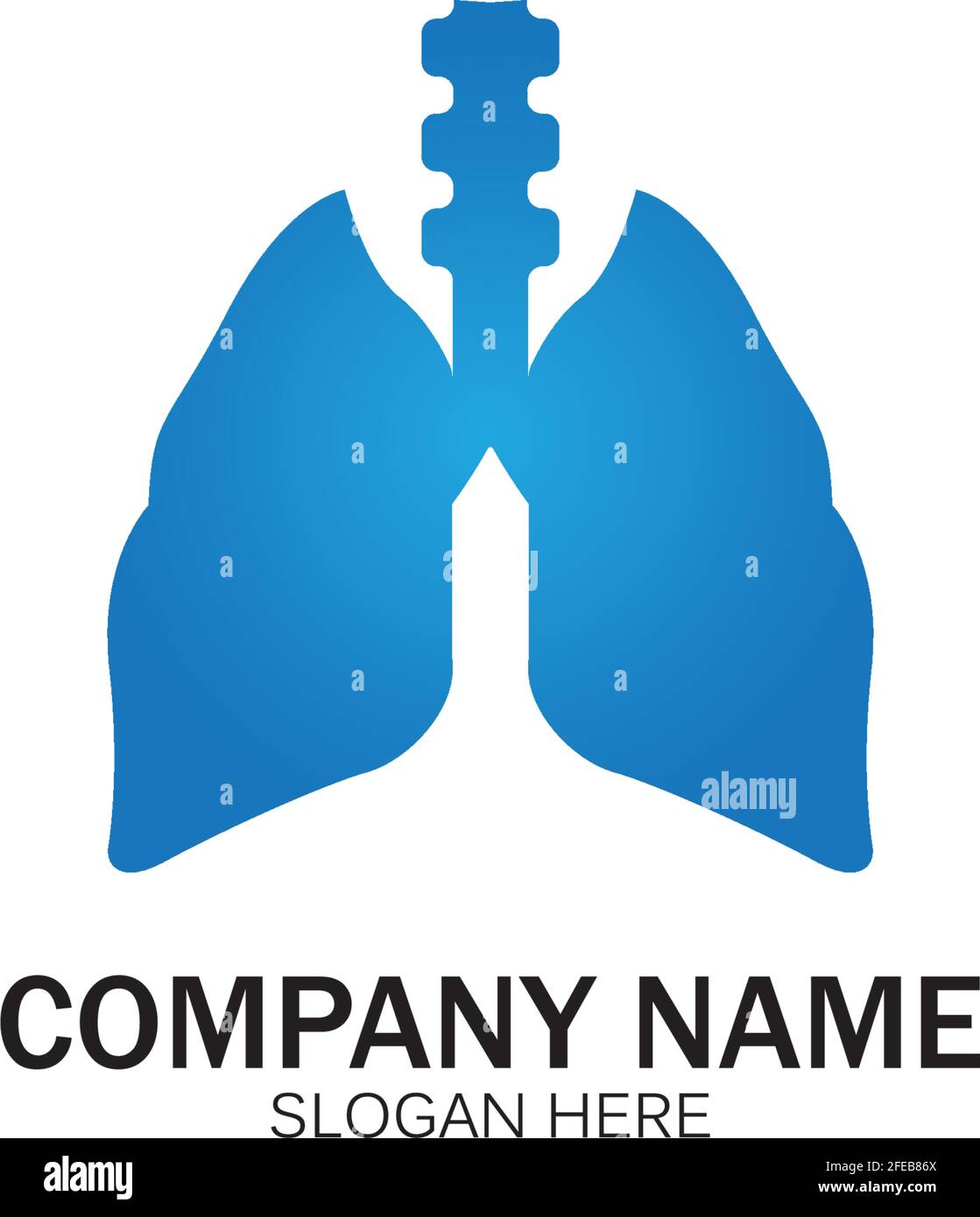 lung health and care logo template,emblem,design concept,creative ...