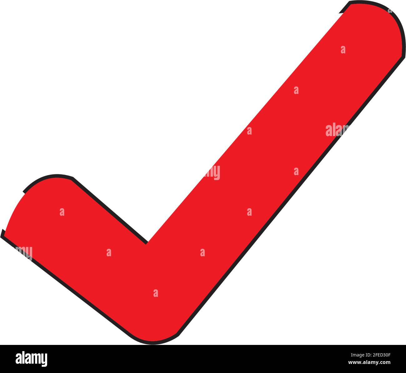 check mark symbol and logo Stock Vector Image & Art - Alamy