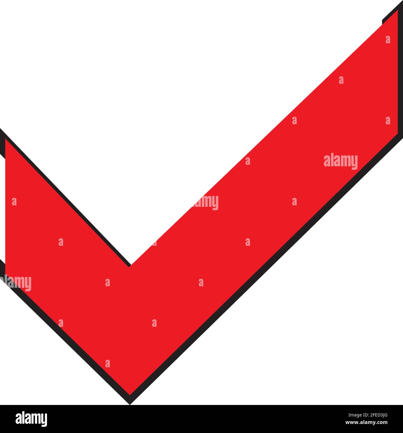 check mark symbol and logo Stock Vector Image & Art - Alamy