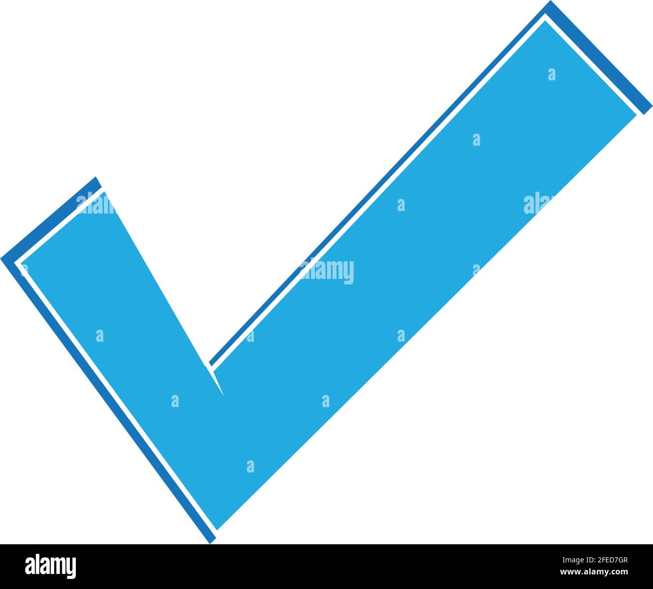 check mark symbol and logo Stock Vector Image & Art - Alamy