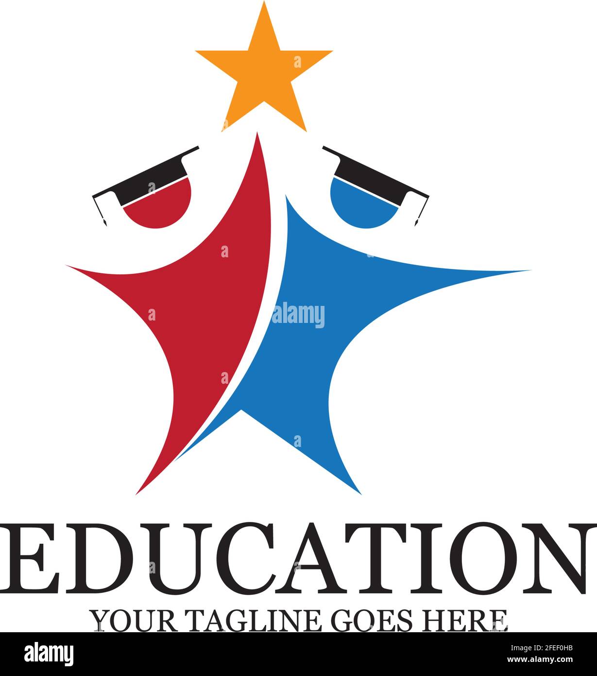 Education Logo Template vector icon illustration design Stock Vector ...