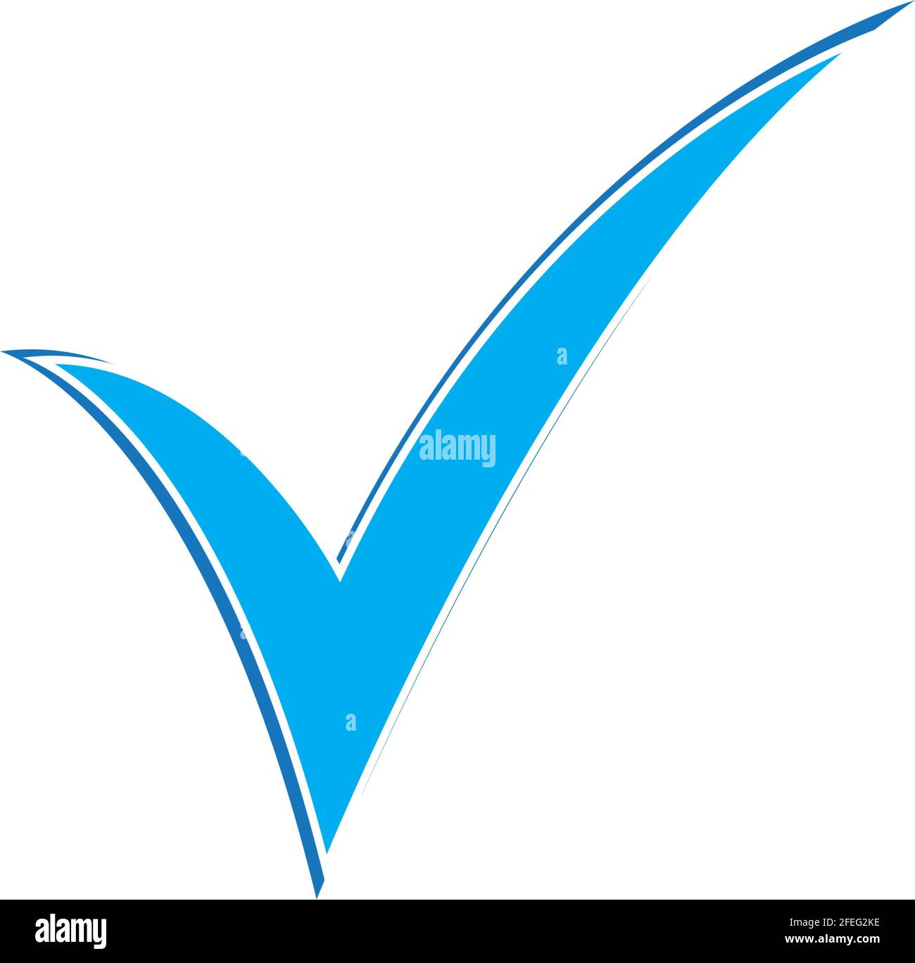 check mark symbol and logo Stock Vector Image & Art - Alamy