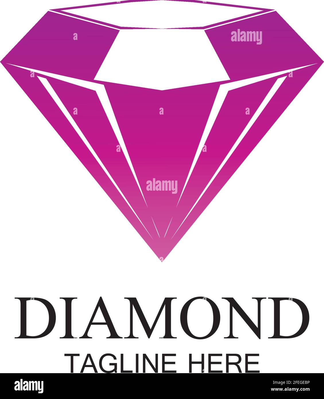 Diamond Logo Template vector icon illustration design Stock Vector ...