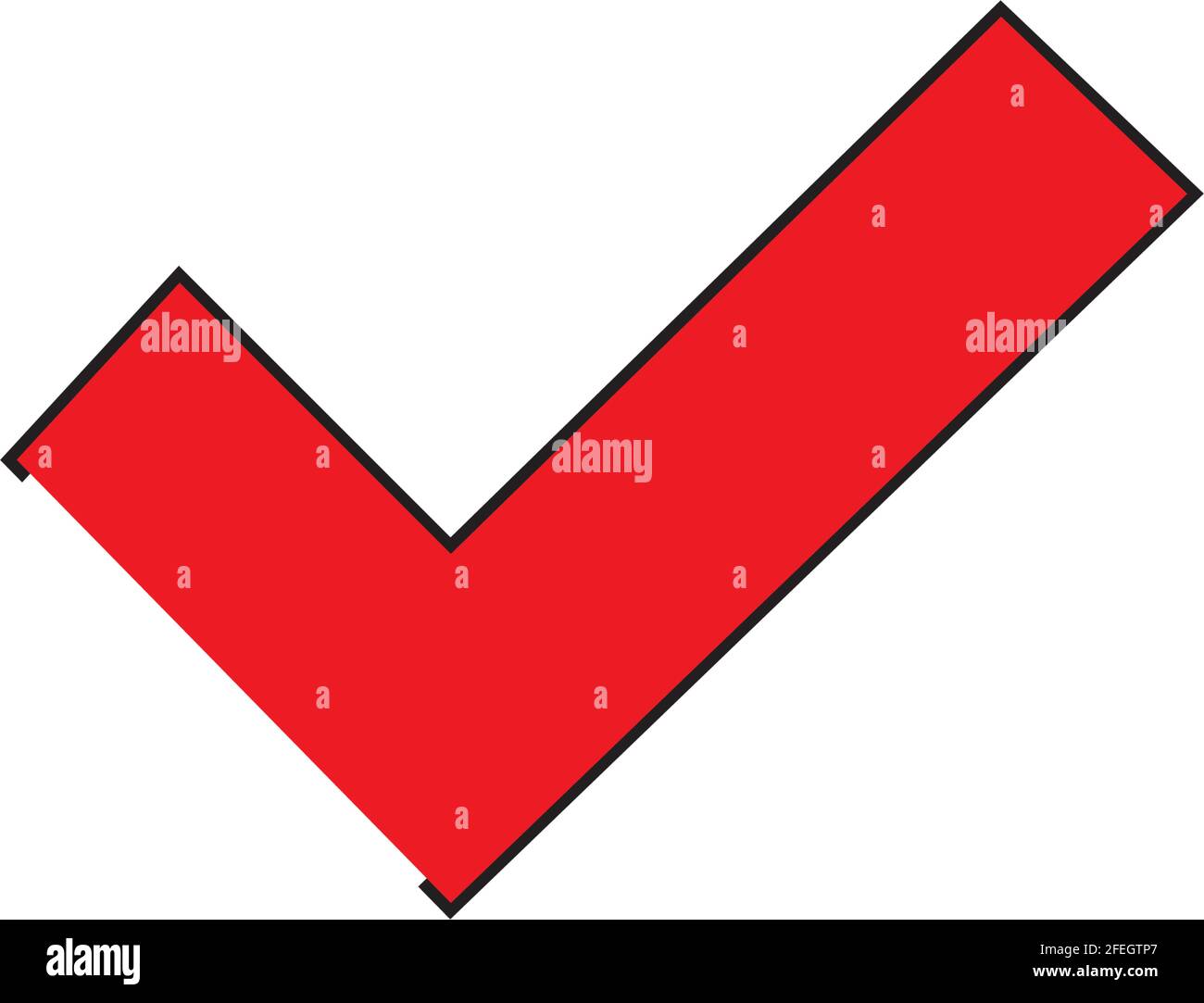 check mark symbol and logo Stock Vector Image & Art - Alamy