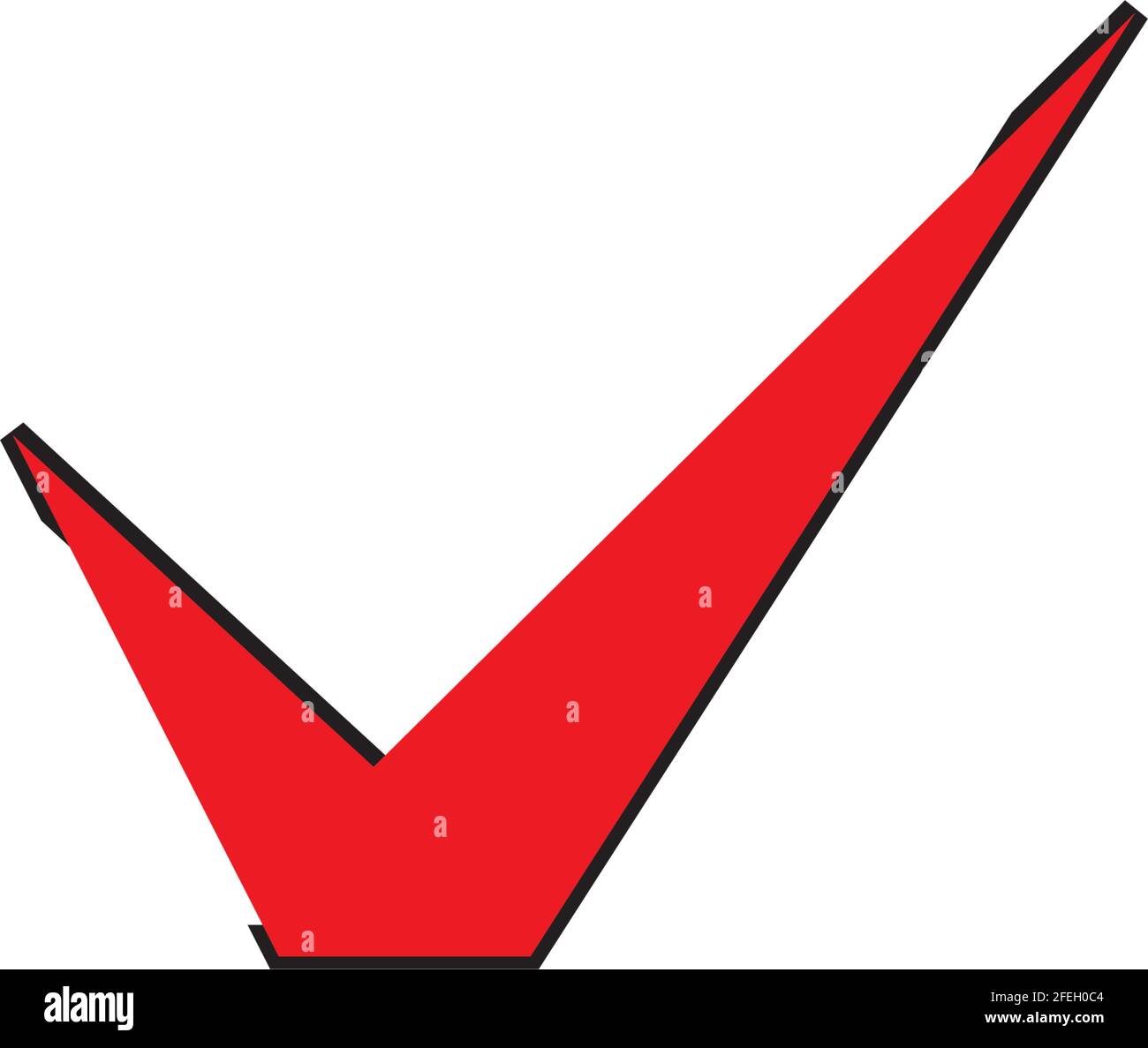check mark symbol and logo Stock Vector Image & Art - Alamy
