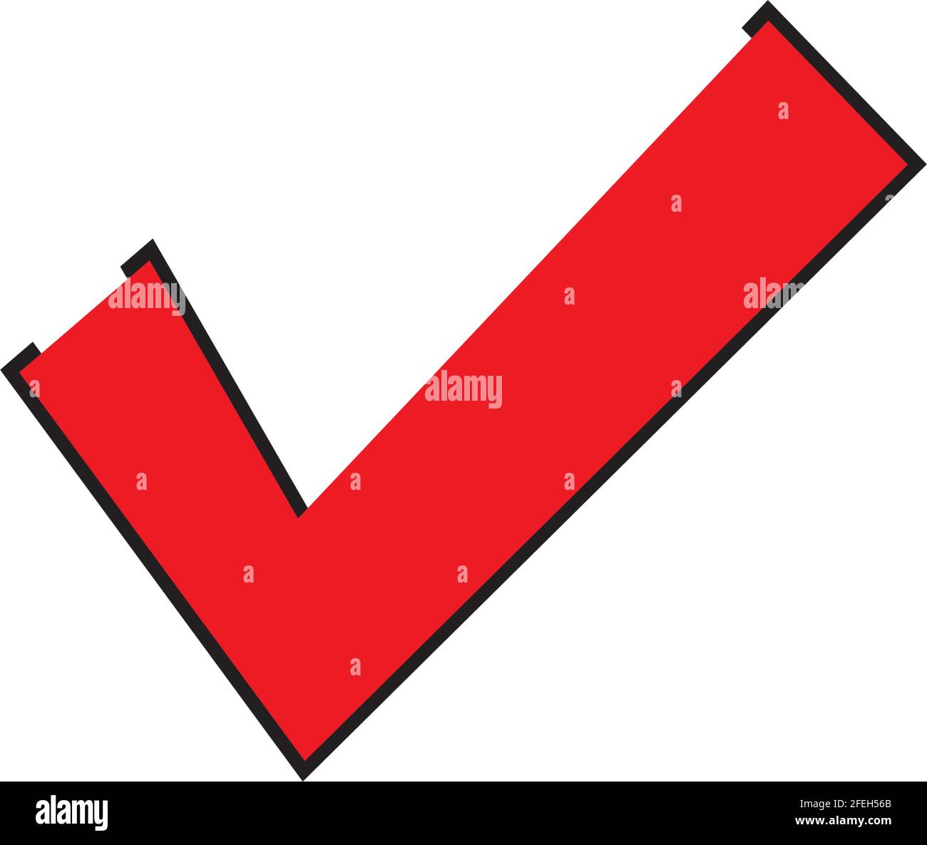 check mark symbol and logo Stock Vector Image & Art - Alamy