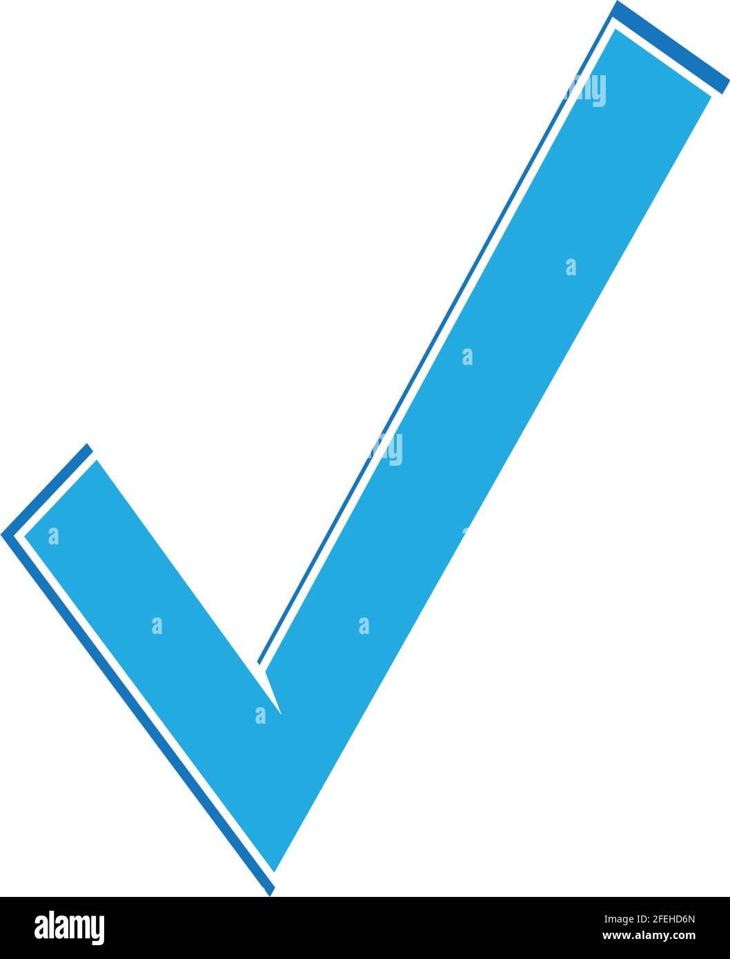 check mark symbol and logo Stock Vector Image & Art - Alamy