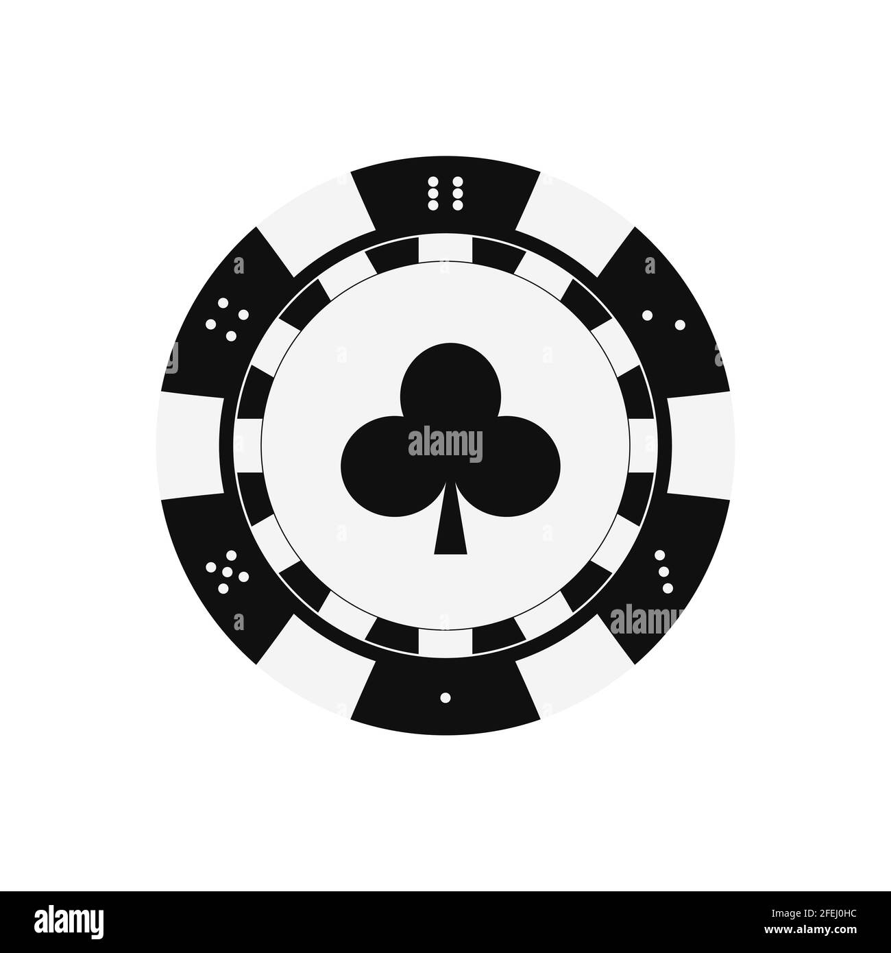 Poker clubs Cut Out Stock Images & Pictures - Alamy