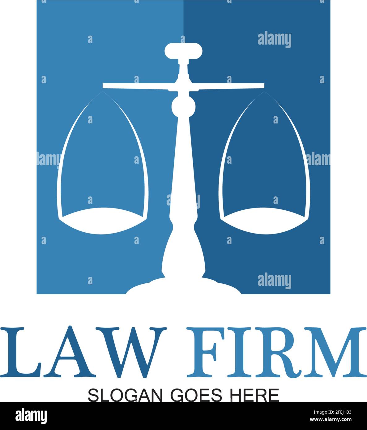 Law Firm logo and icon design template-vector Stock Vector Image & Art ...