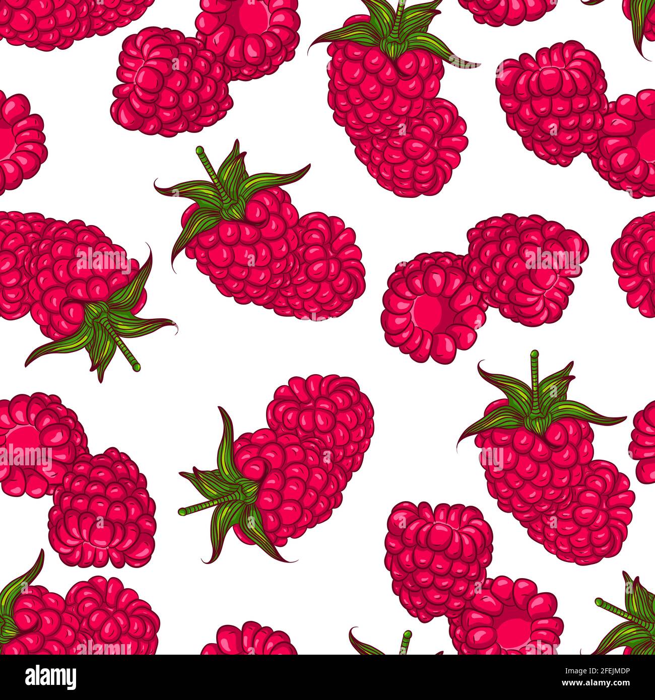 Pattern raspberry hi-res stock photography and images - Alamy