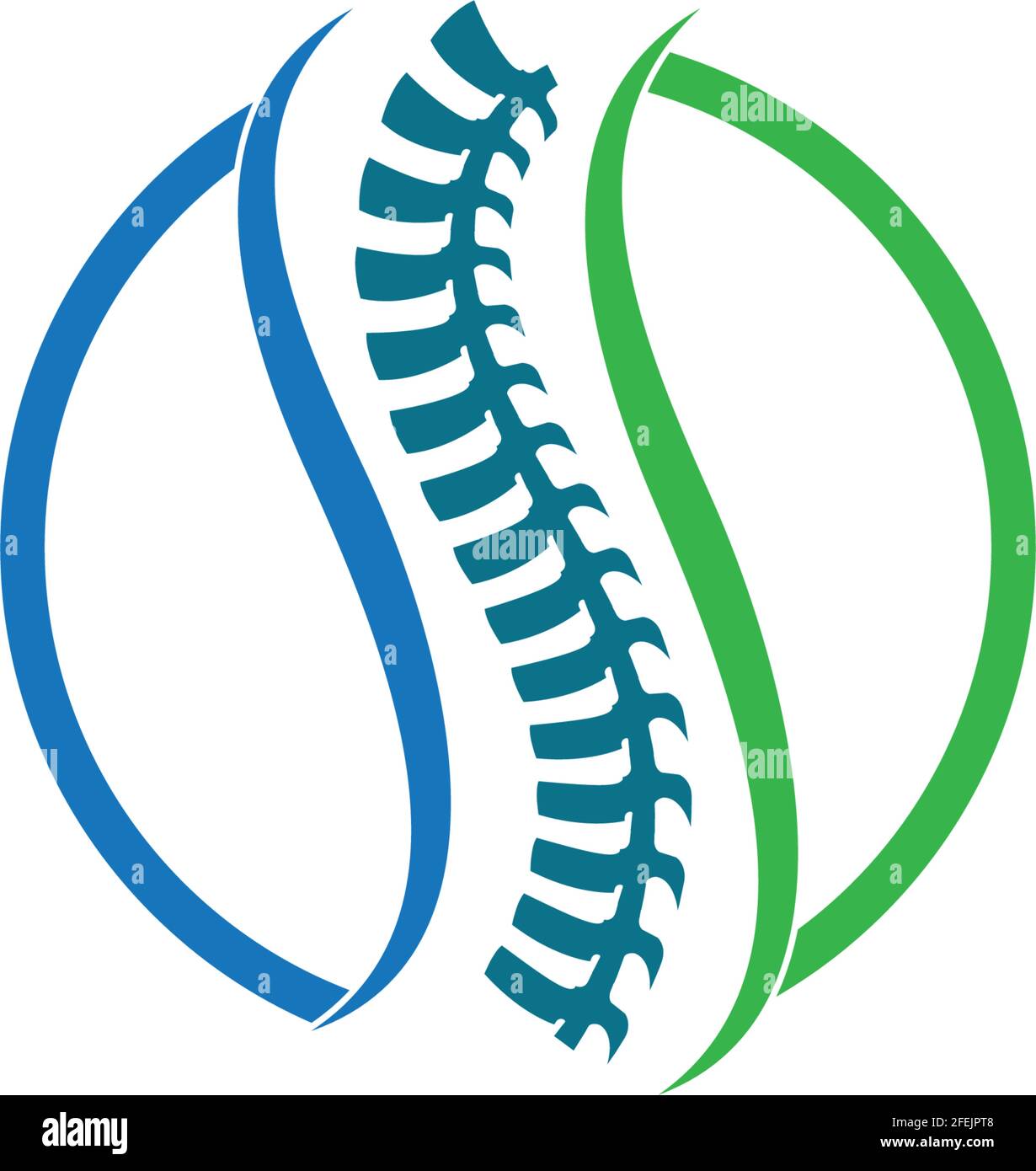 Spine diagnostics symbol logo template vector illustration design Stock ...