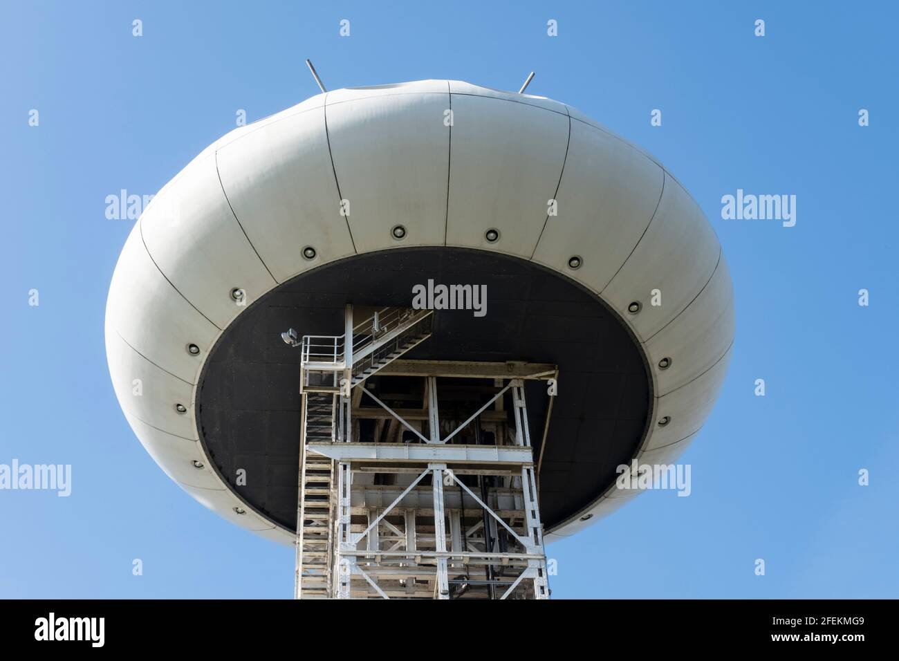 Shaft Tower Design By Luigi Colani, Lünen, Ruhr Area, North Rhine ...