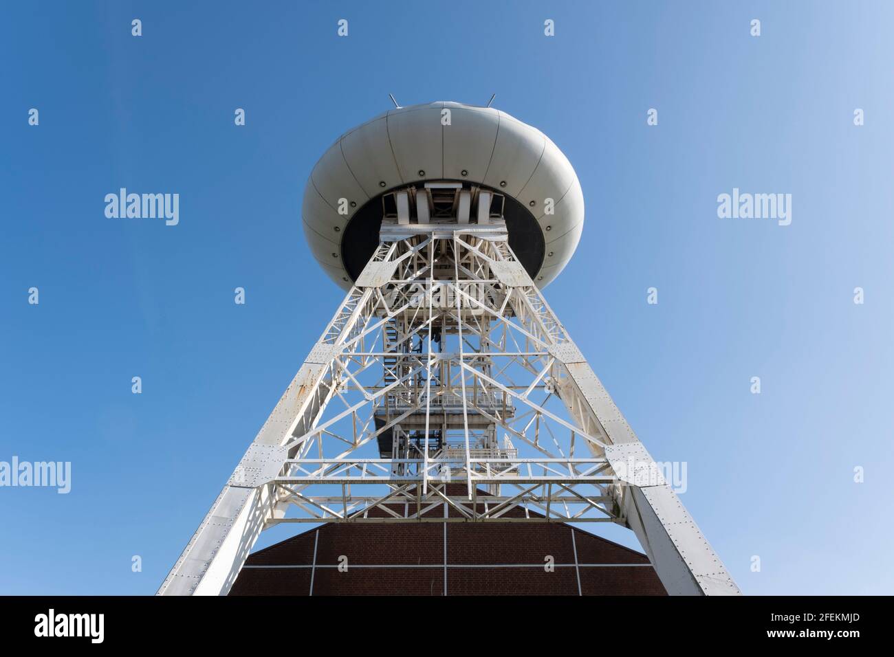 Shaft Tower Design By Luigi Colani, Lünen, Ruhr Area, North Rhine ...
