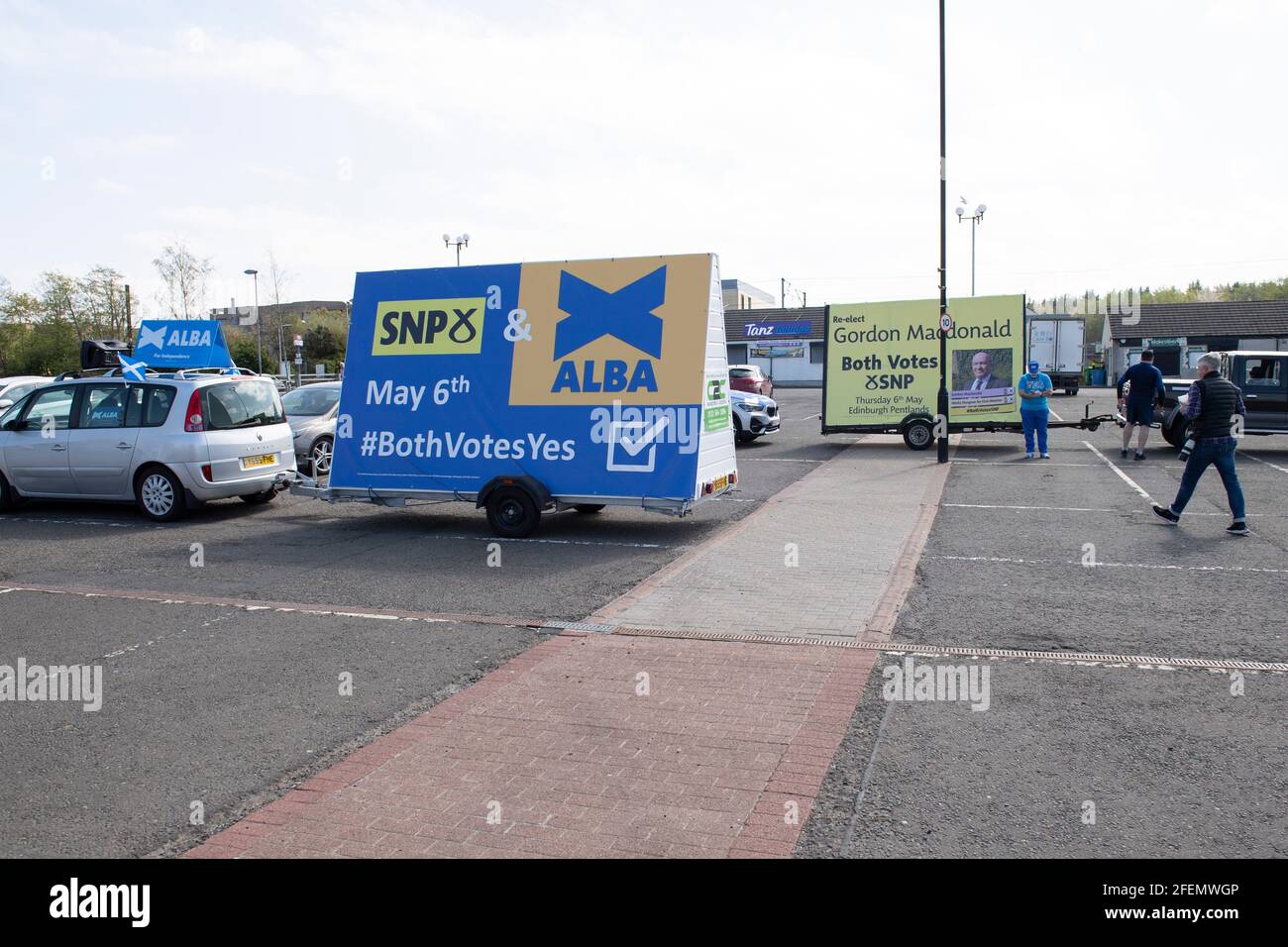 Edinburgh, Scotland, UK. 24th Apr, 2021. PICTURED: Battle of the ...