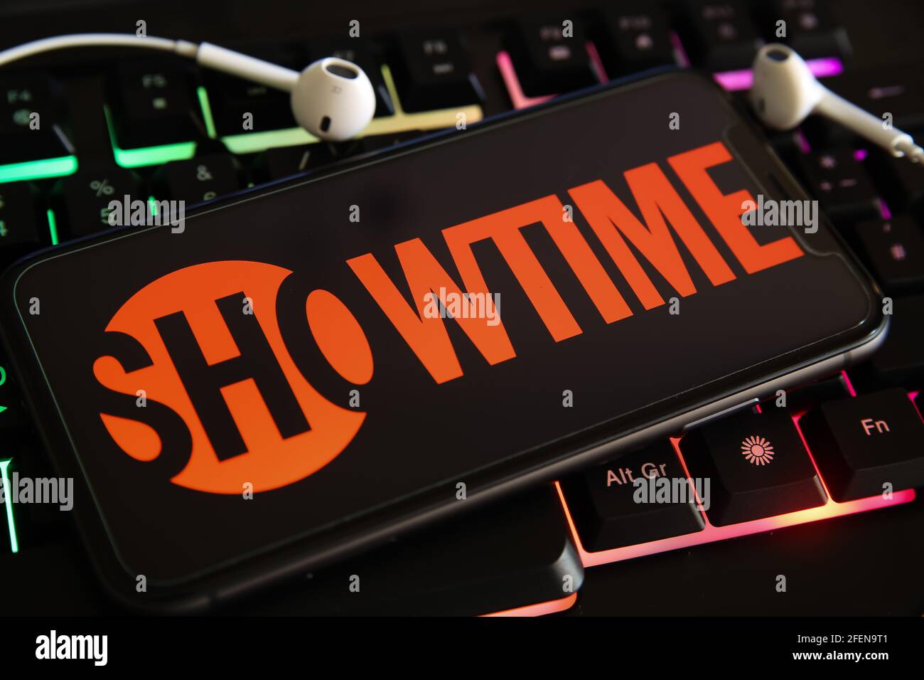 Showtime logo hi-res stock photography and images - Alamy