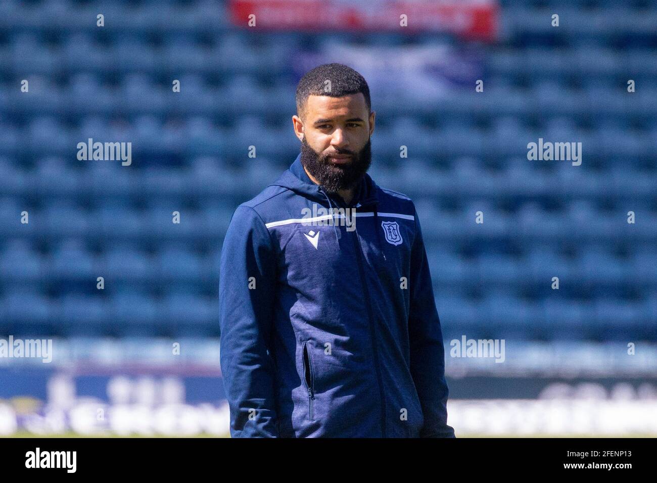 Dens Park, Dundee, UK. 24th Apr, 2021. Scottish Championship Football ...