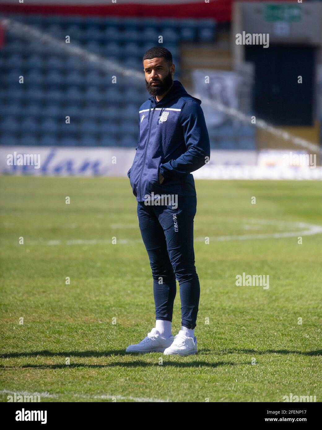 Dens Park, Dundee, UK. 24th Apr, 2021. Scottish Championship Football ...