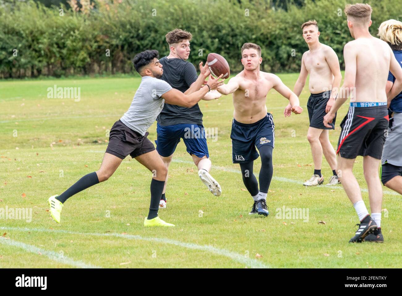 At the end of the UEA Pirates' first training session of the new ...