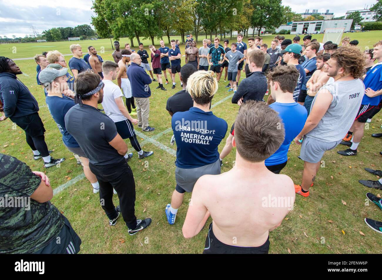 At the end of the UEA Pirates' first training session of the new ...
