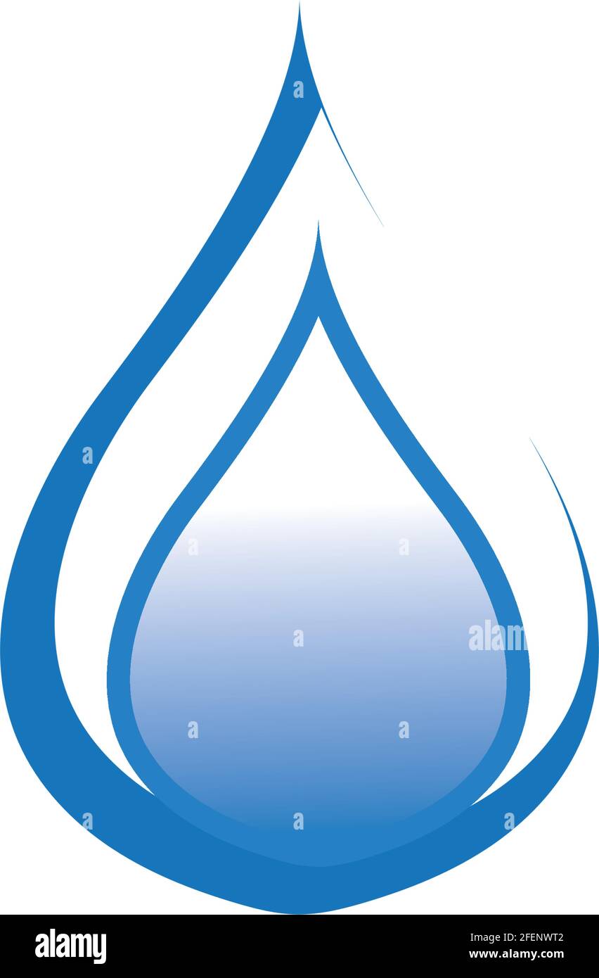 Water drop Logo Template vector illustration design Stock Vector Image ...