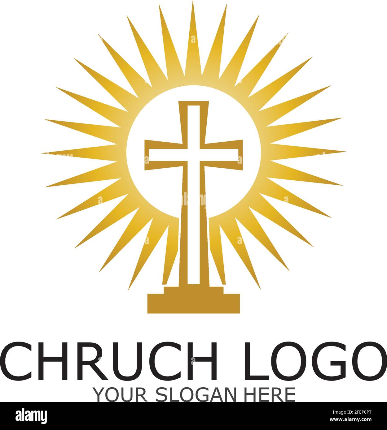 logo church.christian symbol,the bible and the cross of jesus christ ...