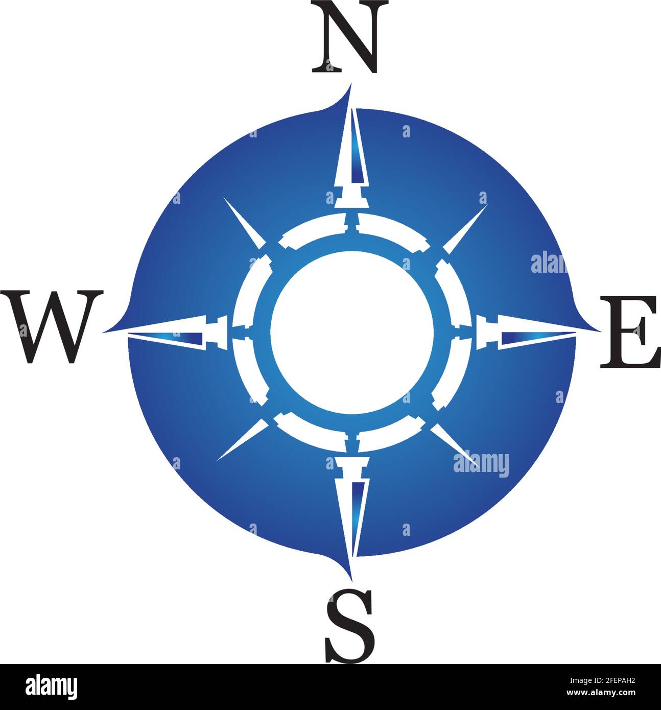 compass icon isolated on background.modern flat compass pictogram ...