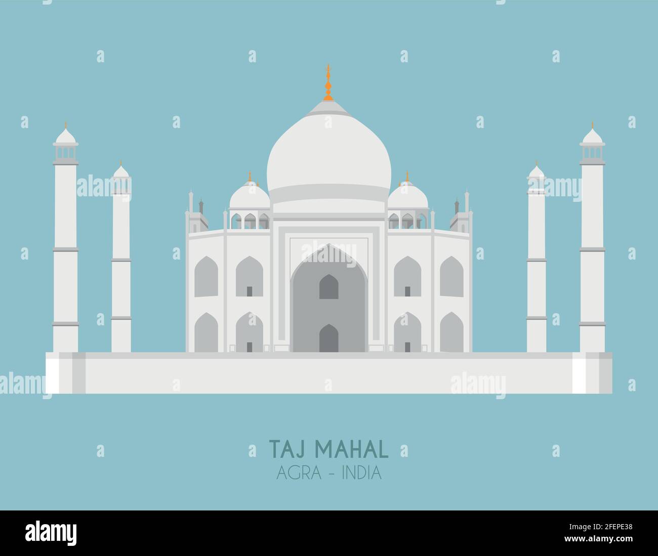 Taj mahal vector vectors hi-res stock photography and images - Alamy