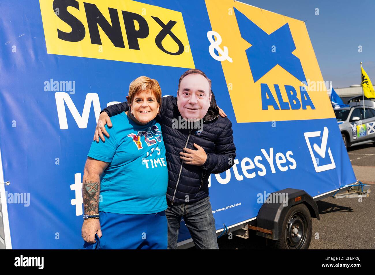 Snp campaigners hi-res stock photography and images - Alamy