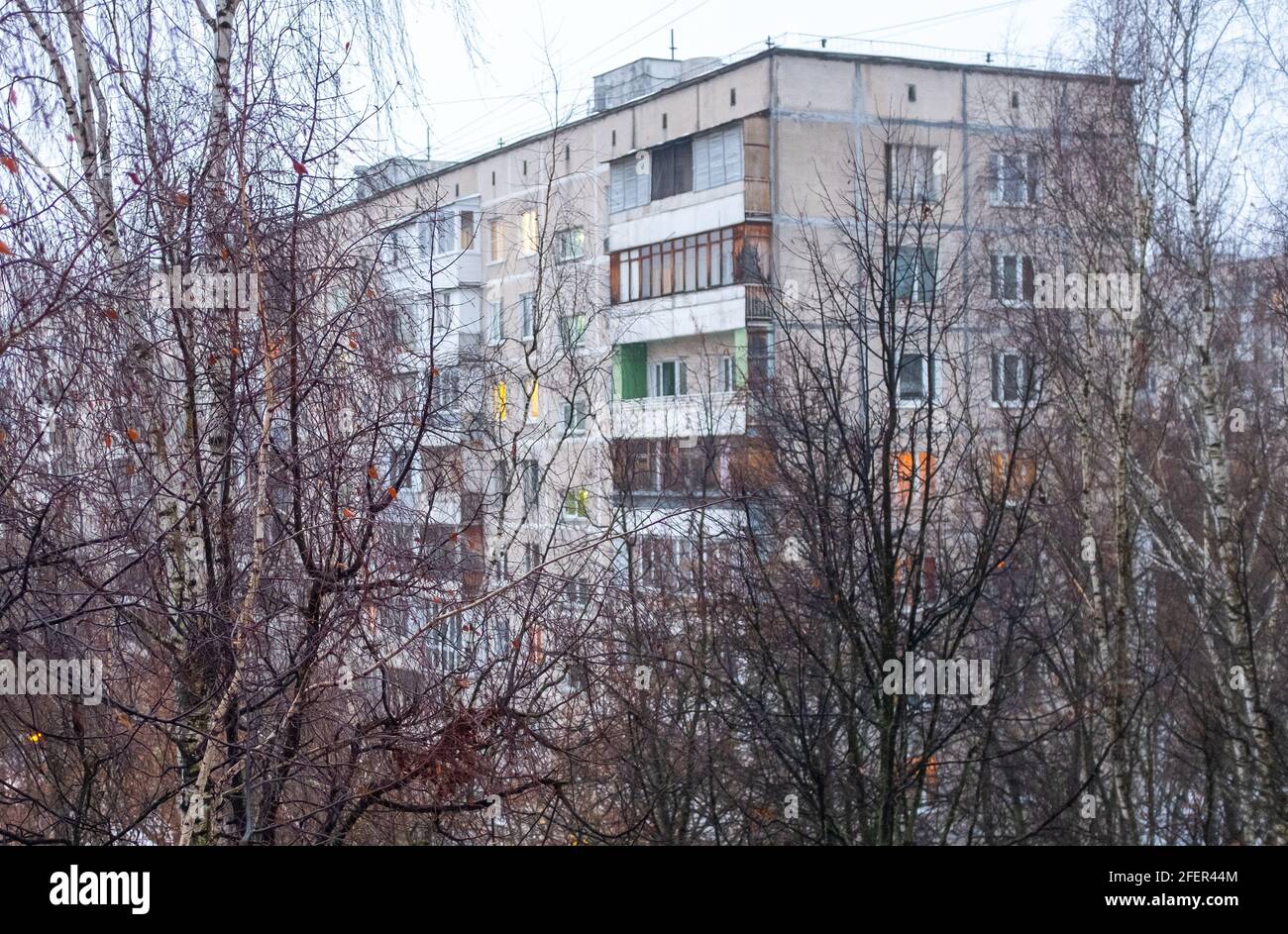 Soviet area building hi-res stock photography and images - Alamy