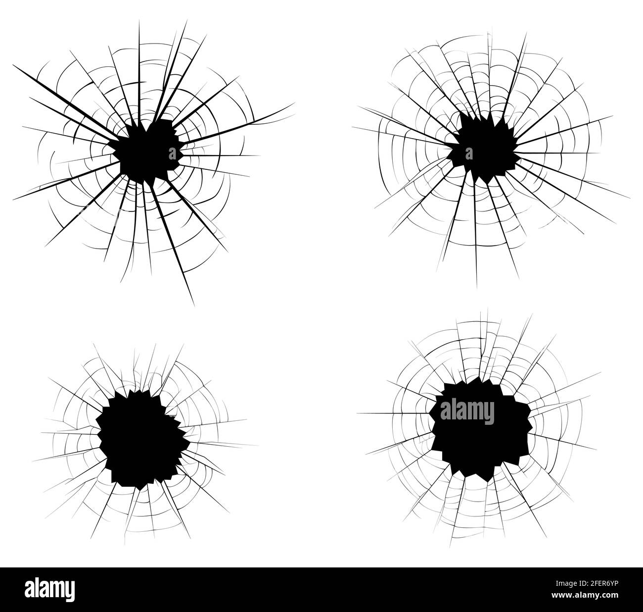 Broken glass vector vectors hi-res stock photography and images - Alamy