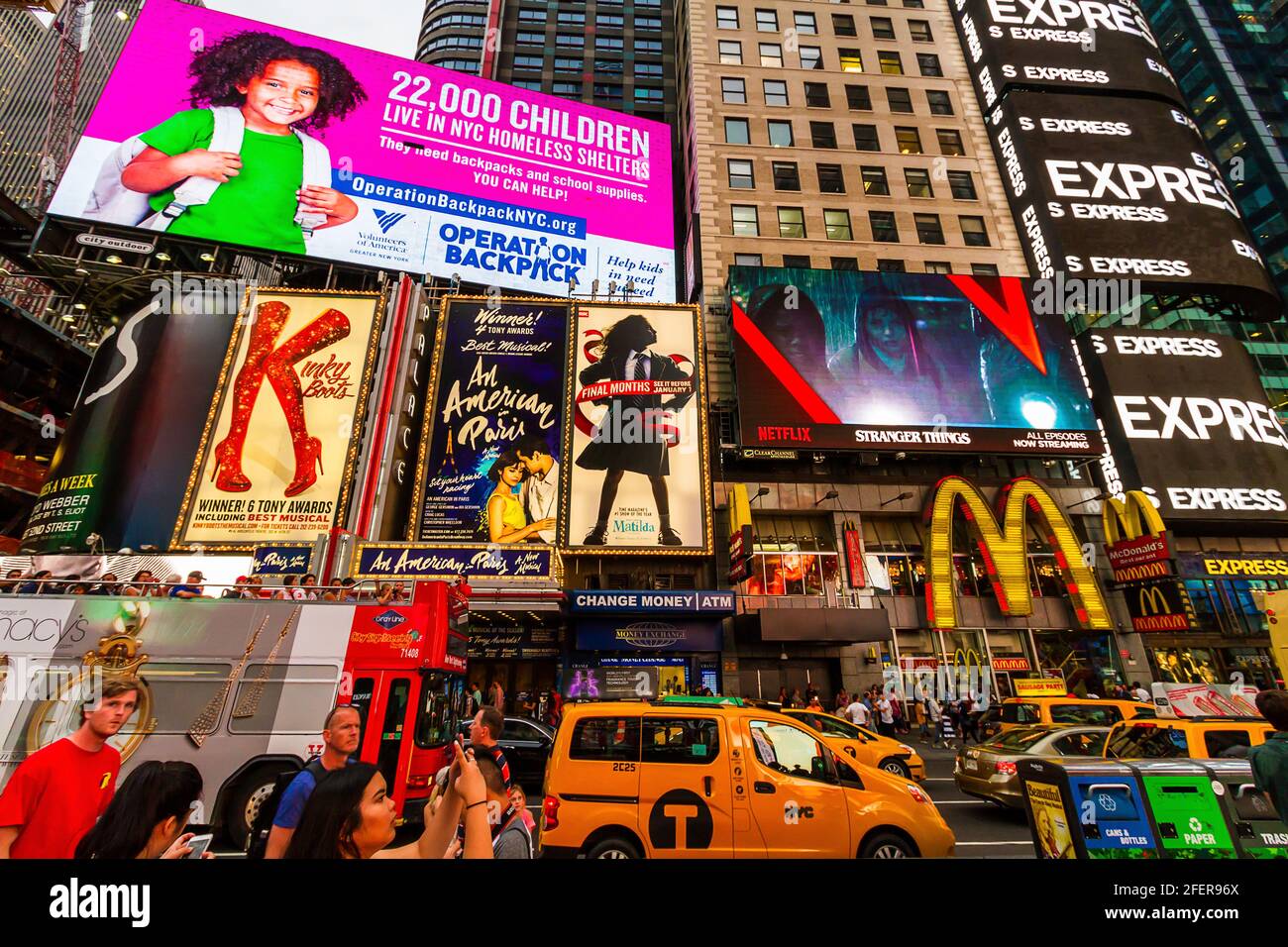 Times square billboards hi-res stock photography and images - Alamy