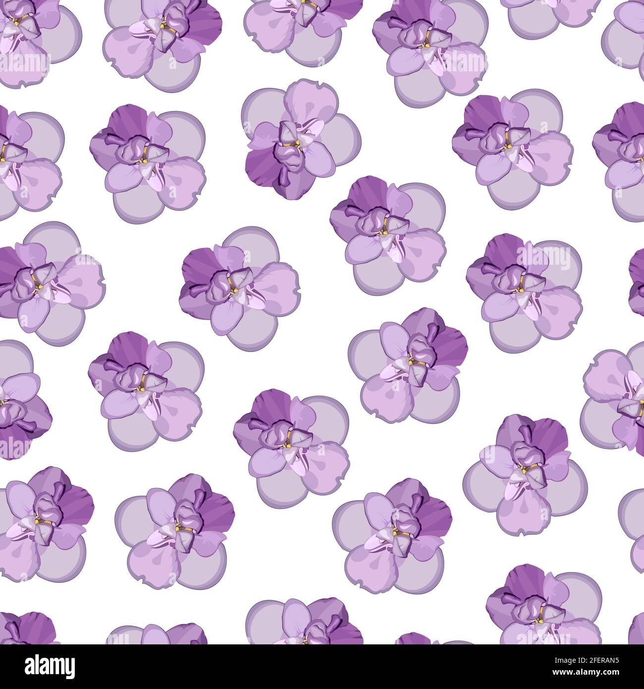 Seamless violets hi-res stock photography and images - Alamy