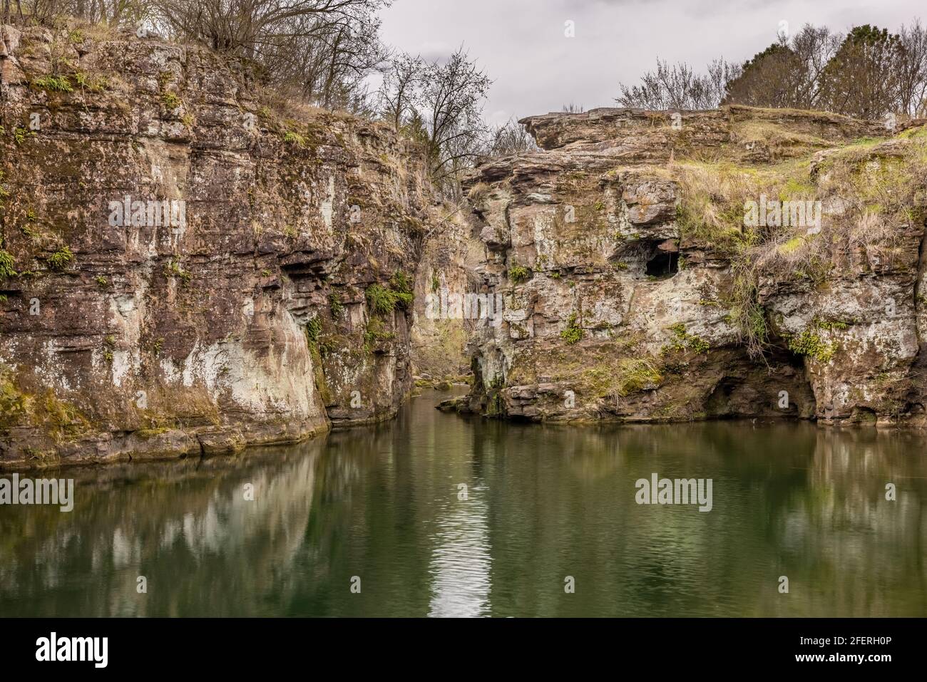 Red Rock Gorge In Spring Stock Photo - Alamy