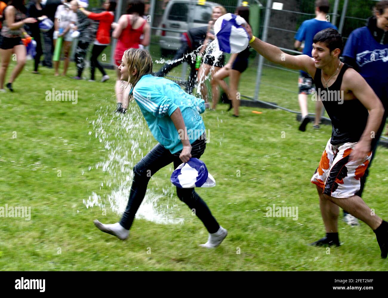 Water war hi-res stock photography and images - Alamy