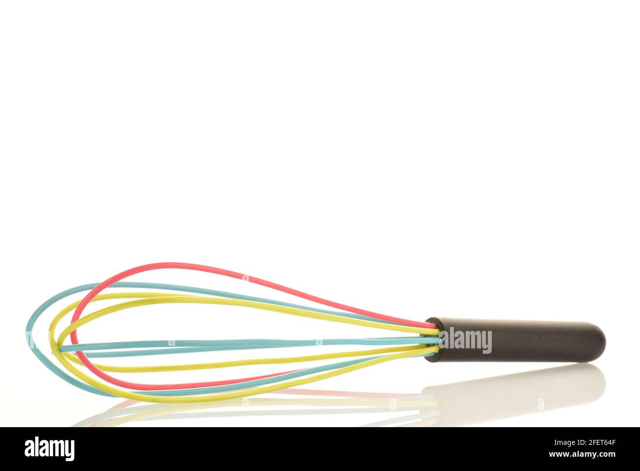 One whisk for the kitchen, close up, isolated on white Stock Photo - Alamy