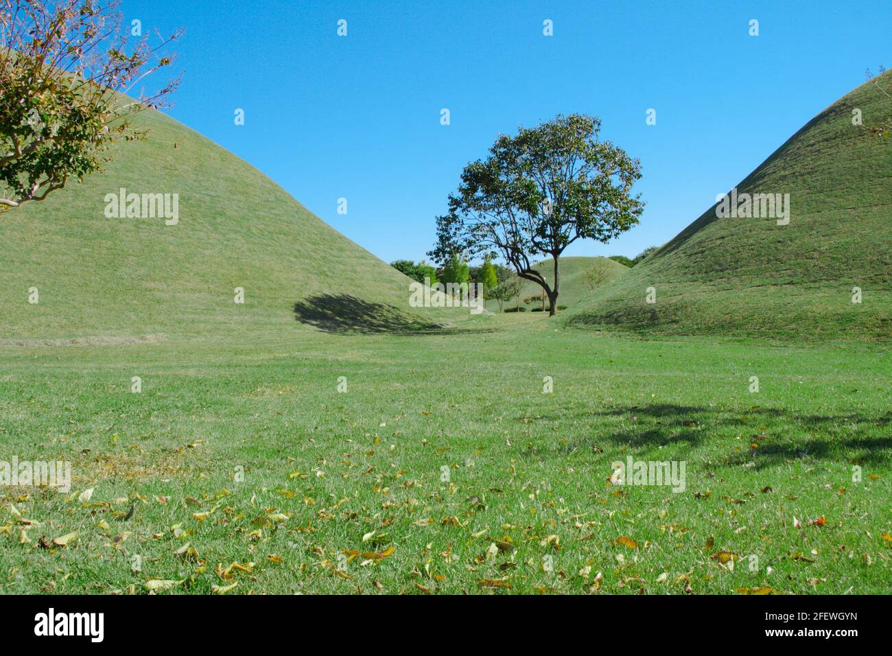 Silla kingdom royal grave site hi-res stock photography and images - Alamy