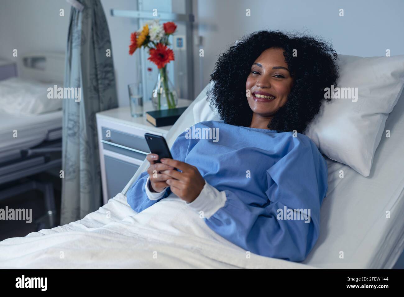 Happy Hospital Patient