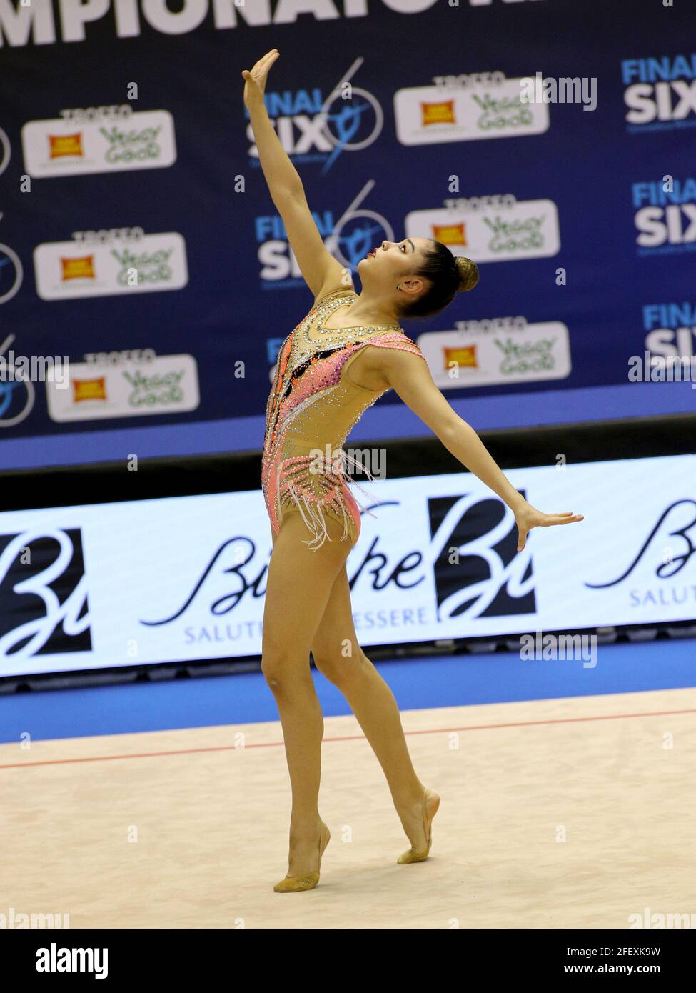 Alexandra Agiurgiugulese (ASU Udinese) during Italian Artistic ...