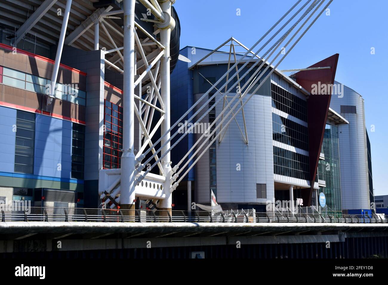 Principality Stadium and Vue cinema, Cardiff, Wales Stock Photo - Alamy
