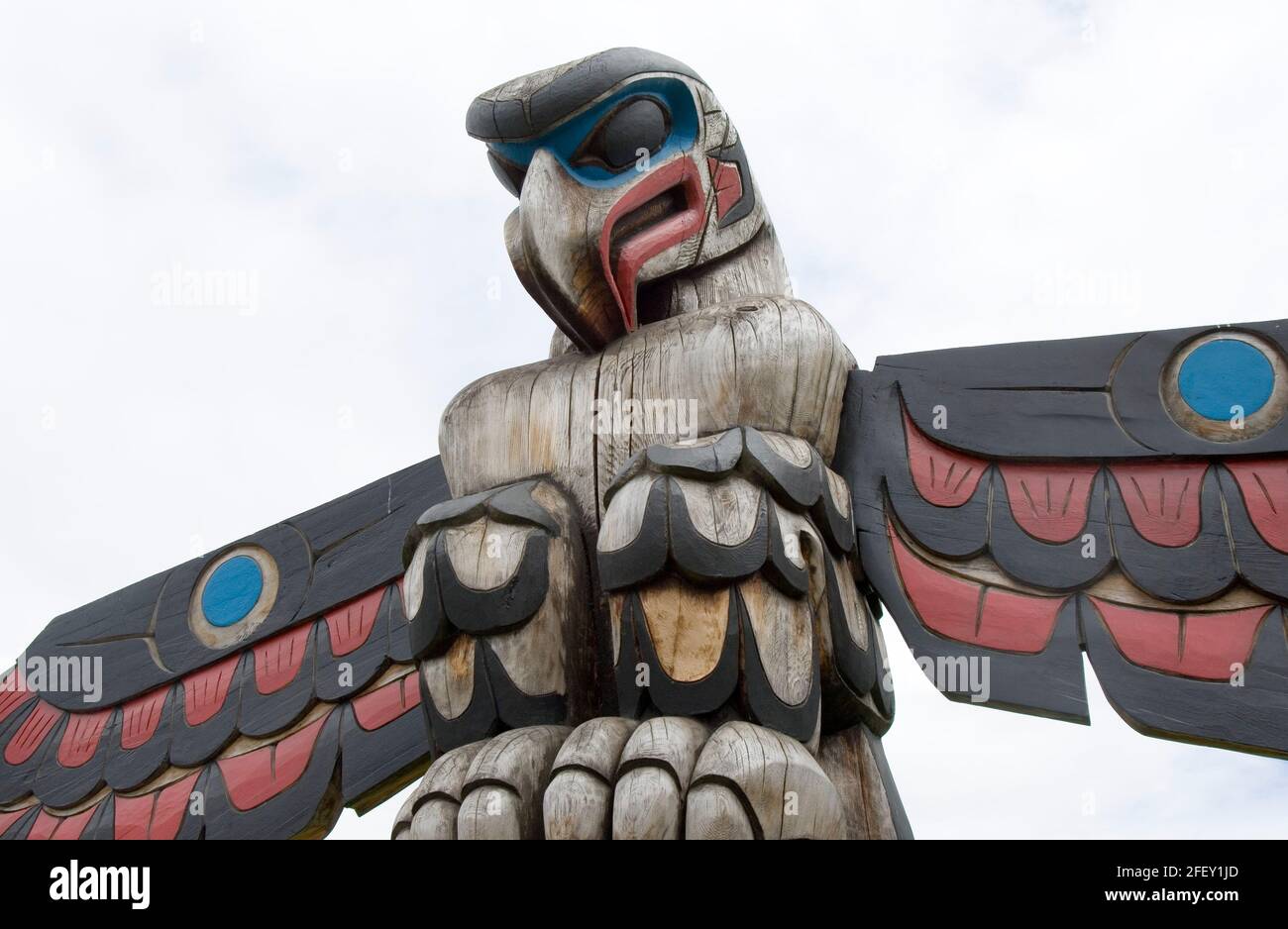 Spirit poles totem pole hi-res stock photography and images - Alamy