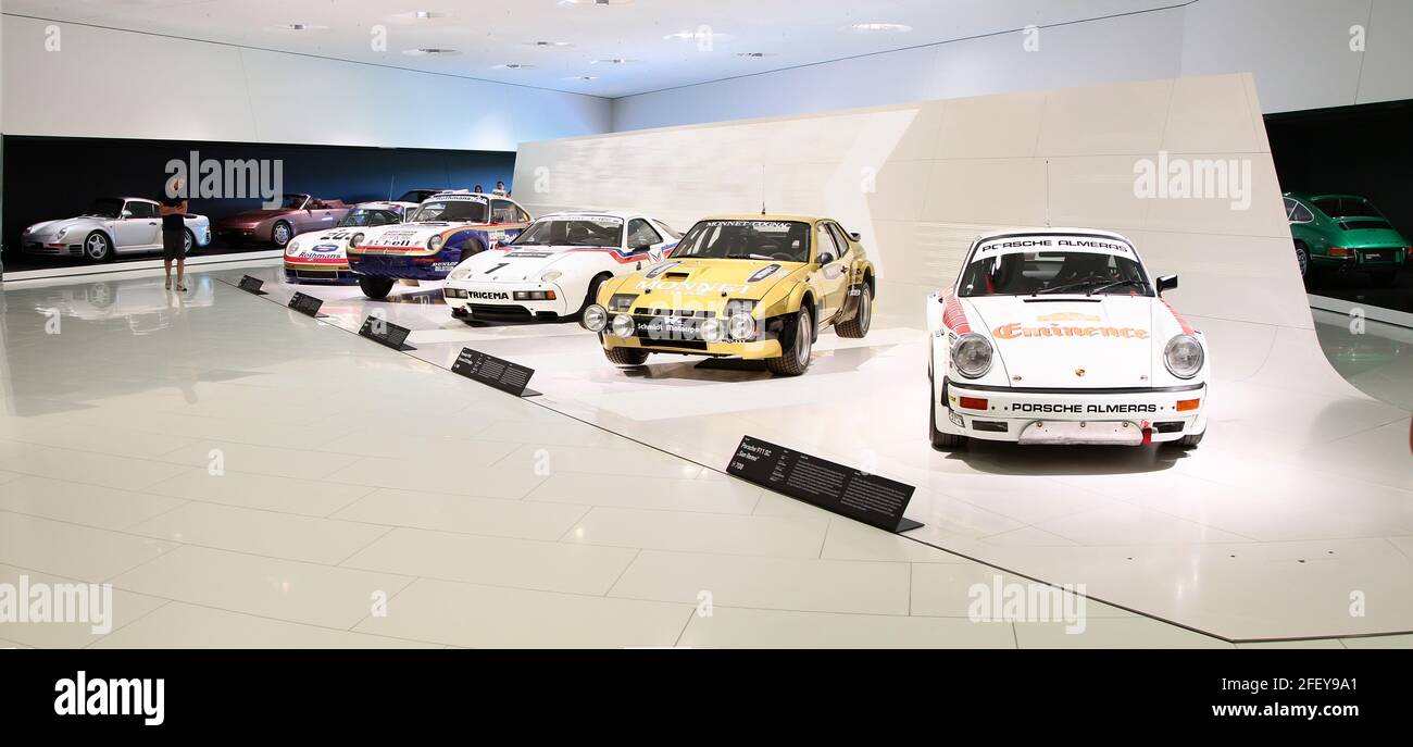 Porsche museum interior hi-res stock photography and images - Alamy