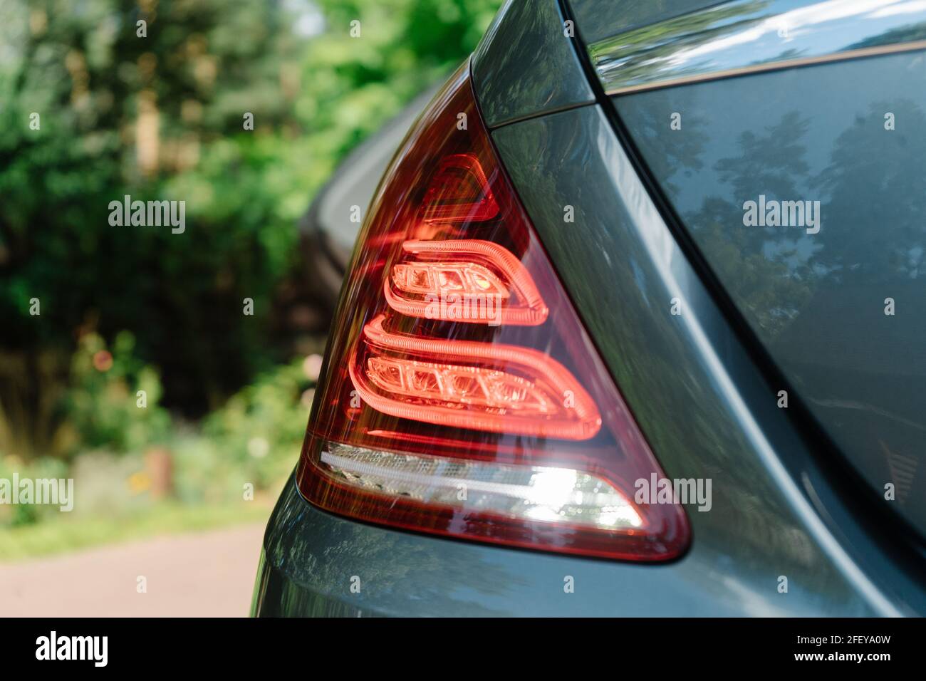 Car led rear light hi-res stock photography and images - Alamy