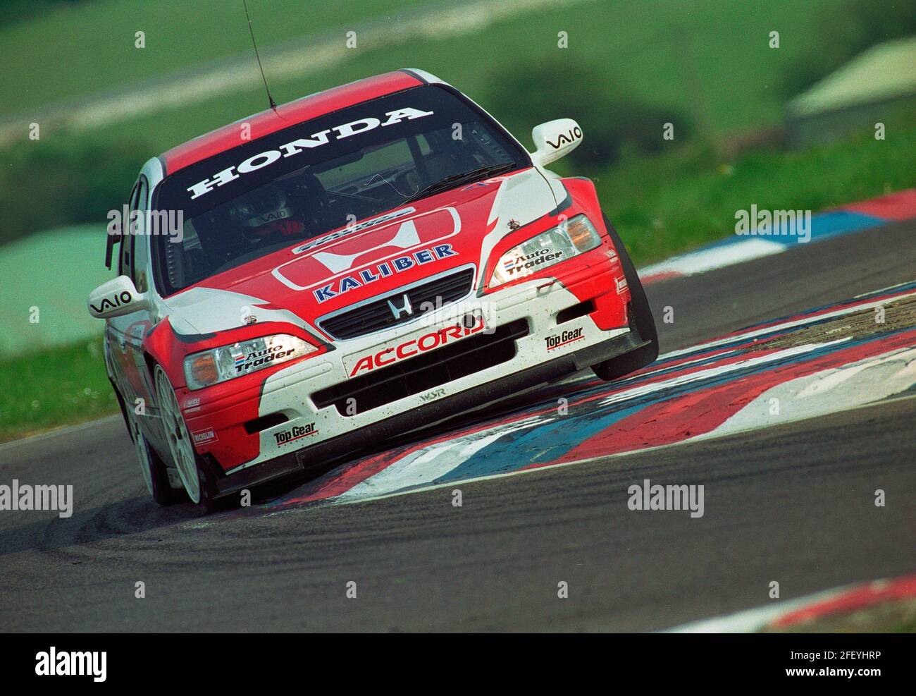James Thompson in the 1999 British Touring car Championship at Thurxton ...