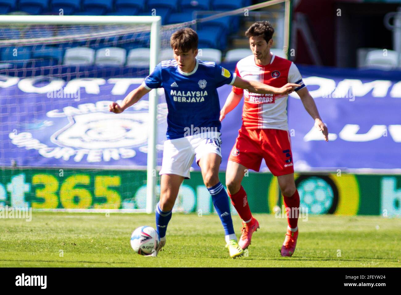 Joe jacobson, cardiff city hi-res stock photography and images - Alamy
