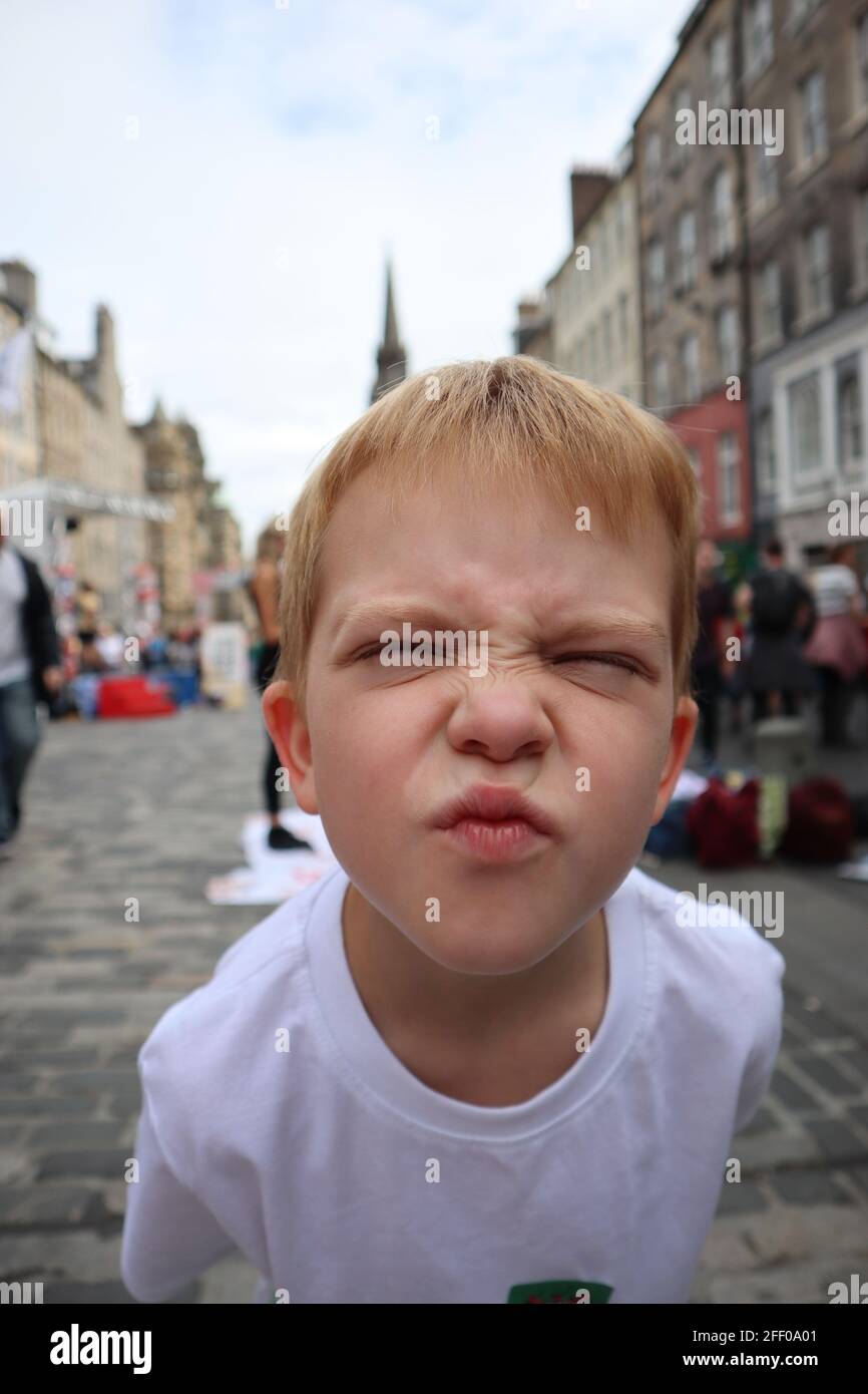 Boy with fringe hi-res stock photography and images - Alamy