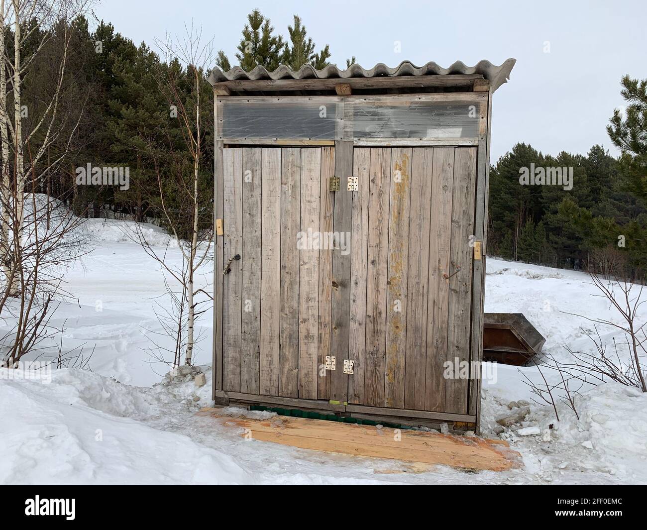 Toilet shack hi-res stock photography and images - Alamy