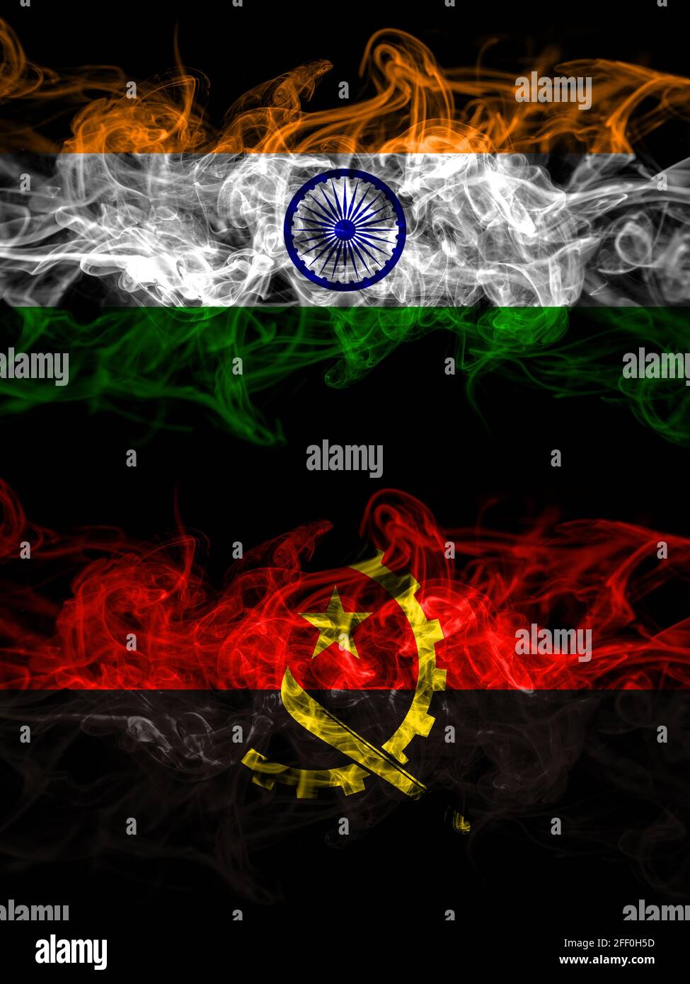 Angola india flag hi-res stock photography and images - Alamy