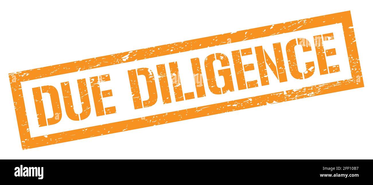 Due diligence word hi-res stock photography and images - Alamy
