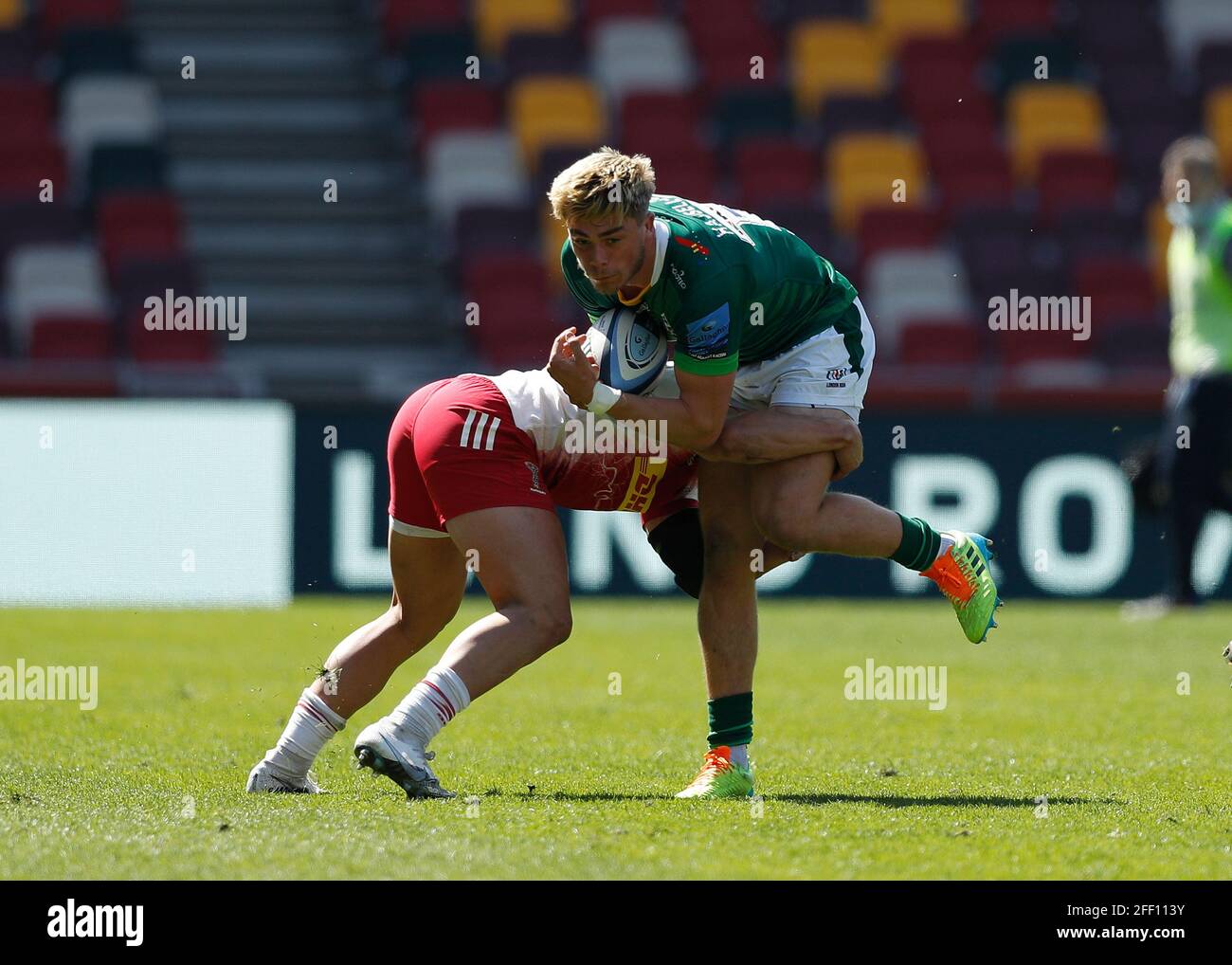 Brentford Community Stadium, London, UK. 24th Apr, 2021. Gallagher ...