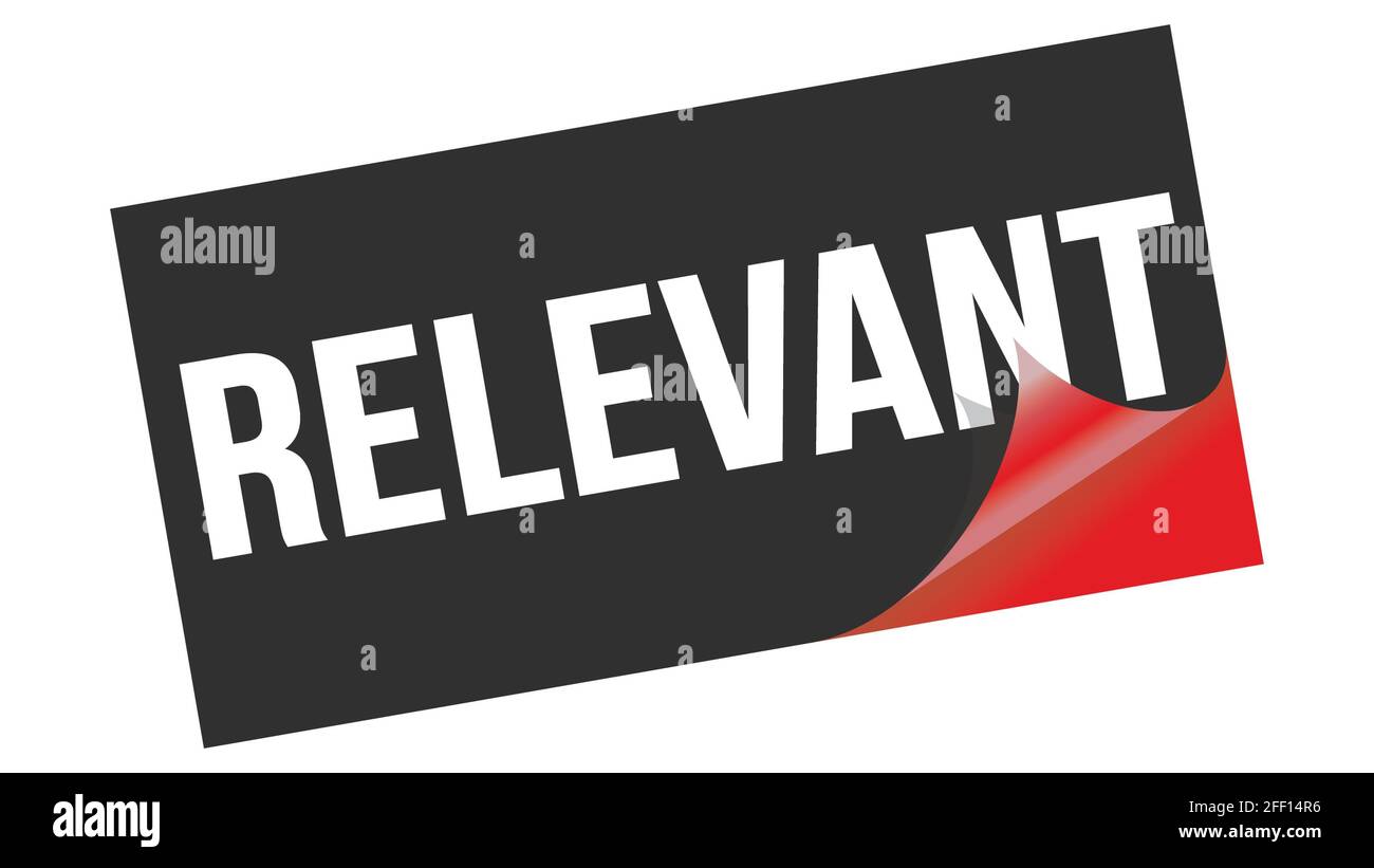 Relevant text Cut Out Stock Images & Pictures - Alamy